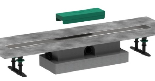 Dušas kanāls Hansgrohe uBox universal CS 800mm H=57mm 56018180 - 56018180