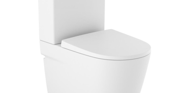 Roca ONA Rimless WC pods ar Soft Close/QR vāku, universāls izvads ...