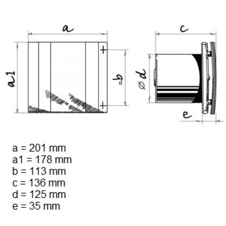 Blauberg Ventilators Quatro 125 - Quatro125